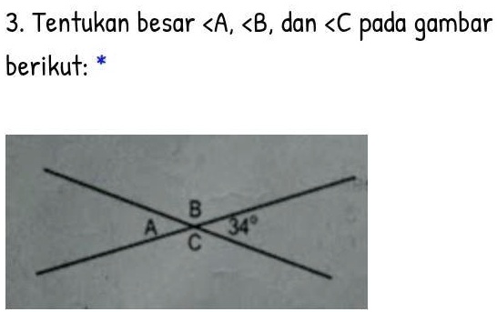 SOLVED: bantu jawab dong no 3 3. Tentukan besar SOLVED: bantu jawab dong no 3 3. Tentukan besar