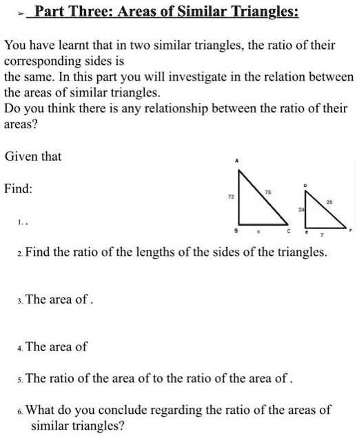 Corresponding Parts Of Similar Triangles