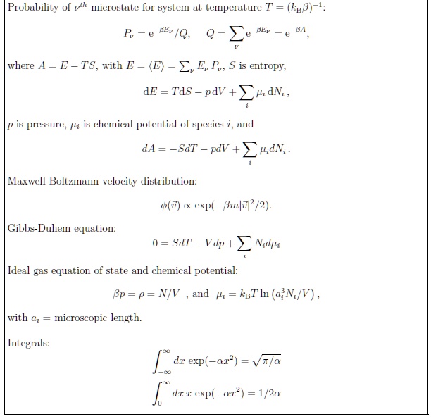 SOLVED: The subject is statistical mechanics. This question concerns an ...