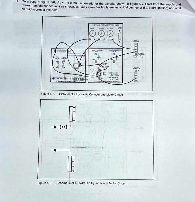 4. On a copy of figure 5-8, draw the circuit schematic for the ...