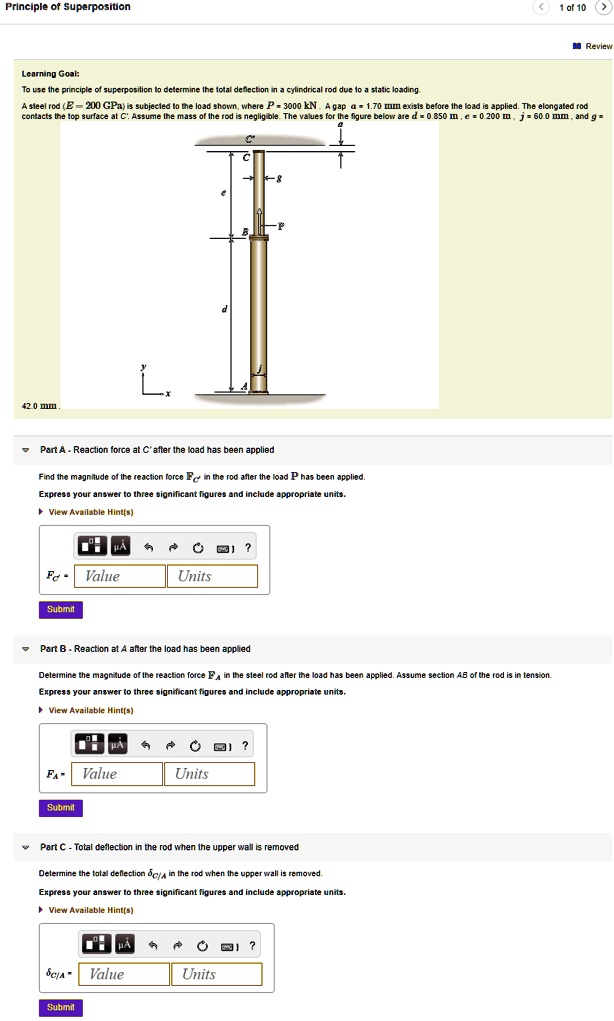 SOLVED: Principle of Superposition