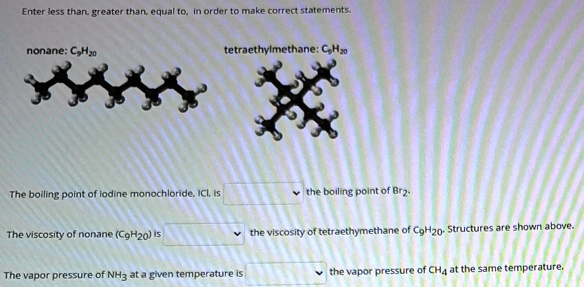 enter less than greater than equal to in order to make correct ...