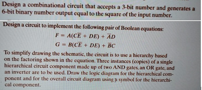 Design Combinational Circuit That Accepts A 3 Bit Number And Generates 6 Bit Binary Number