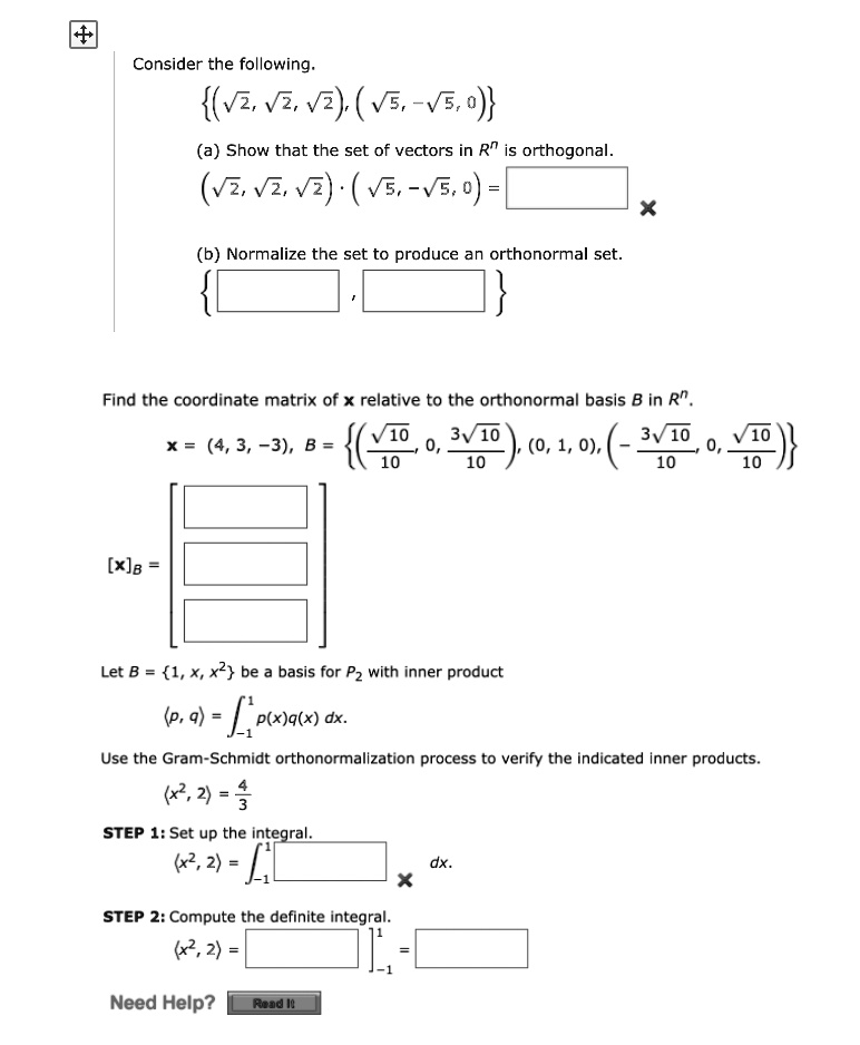Solved Consider The Following Vi Vz V Vs V5 0 A Show That
