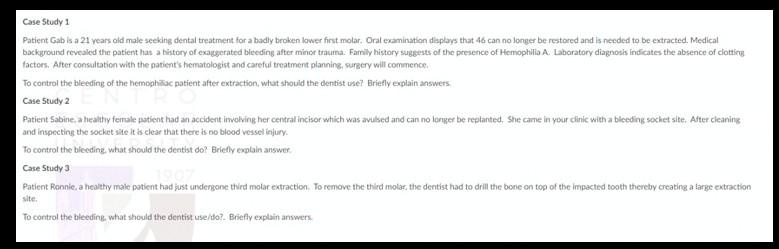 case study1 patient gab is a 21 years old male seeking dental treatment ...