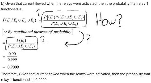 b given that current flowed when the relays were activated then tne ...