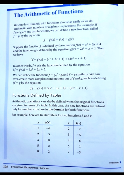 Arithmetic Functions