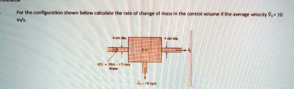 SOLVED: For the configuration shown below calculate the rate of change ...