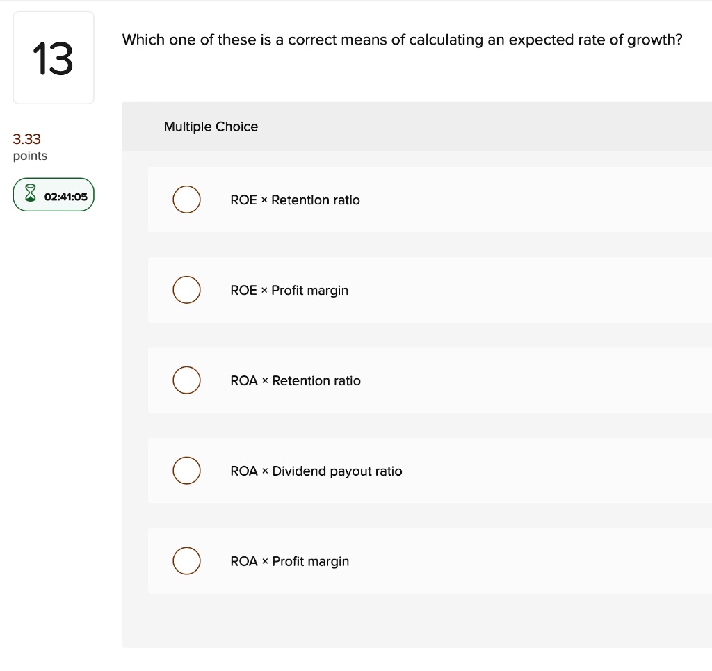VIDEO solution: Which one of these is a correct means of calculating an ...