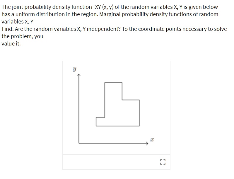 SOLVED:Thejoint probability density function fXY (x, y) of the random variables X, Y is given ...