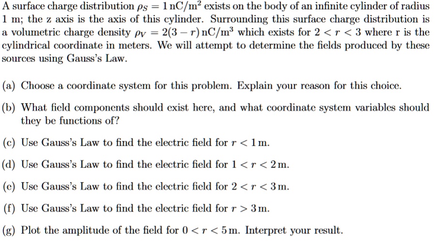 A surface charge distribution ps InC /m? exists on the body of an ...