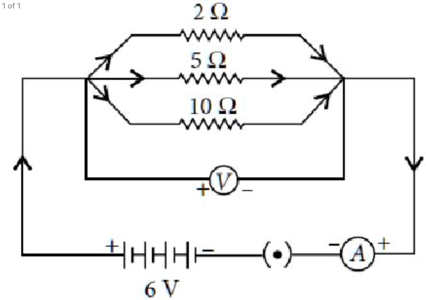 Solved In The Circuit Diagram Given Below Calculate A The Current
