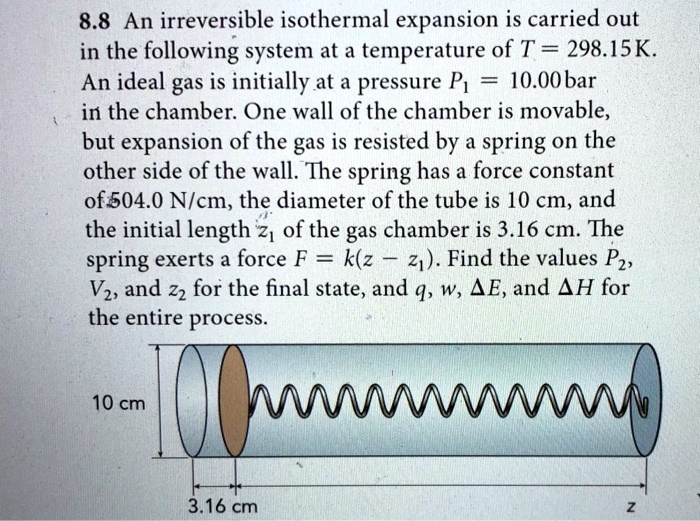 88 an irreversible isothermal expansion is carried out in...