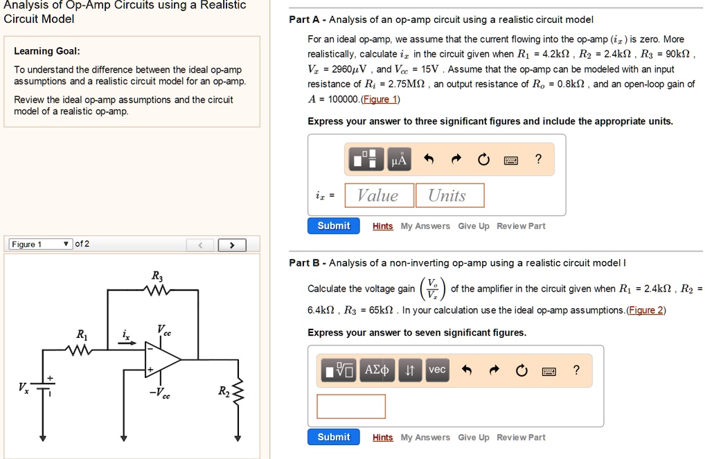please show detailed and correct solution for my understanding thank you analysis of op amp ...