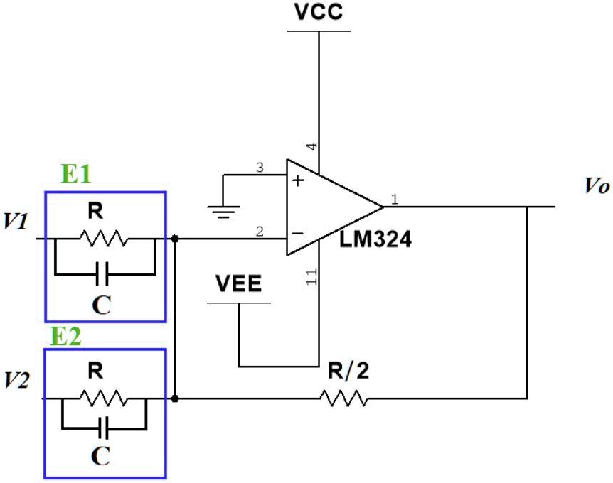 SOLVED: Considering the circuit in Figure, where E1 and E2 are both ...