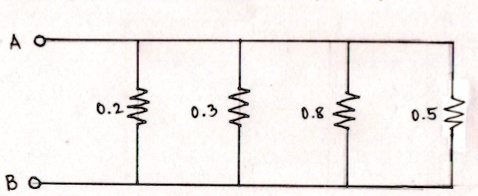 in the figure if two resistance between terminals a b measure 1000ohms ...