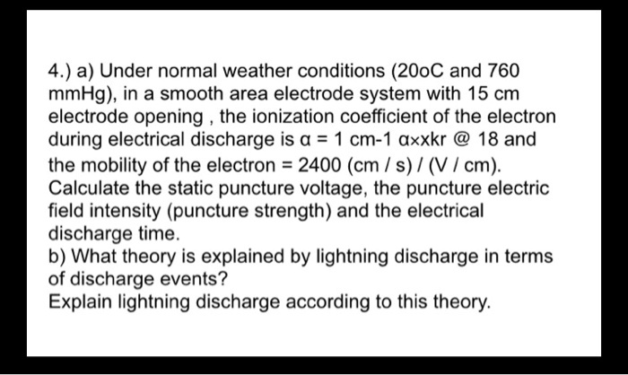 SOLVED: Under normal weather conditions (20Â°C and 760 mmHg), in a ...