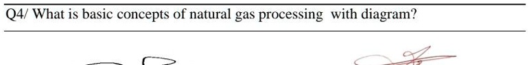 Q4/ What is basic concepts of natural gas processing with diagram?