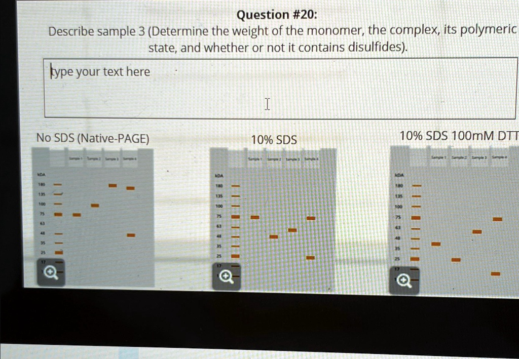 SOLVED: Question #20: Describe sample 3 (Determine the weight of the ...
