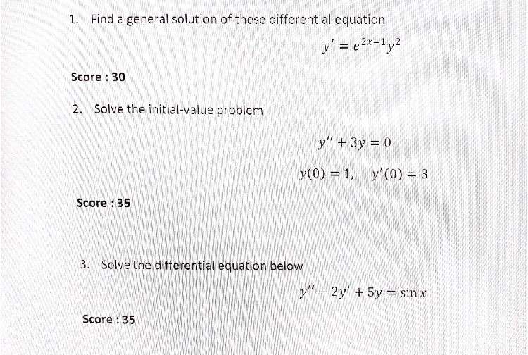 find general solution of these differential equation y e 2x 1y2 score ... find general solution of these differential equation y e 2x 1y2 score ...