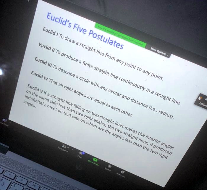 SOLVED: Can someone explain to me 5 similarities and 5 differences between Euclidean and ...