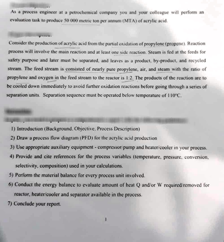 SOLVED: Text: Show flow chart and calculation step by step with a brief ...
