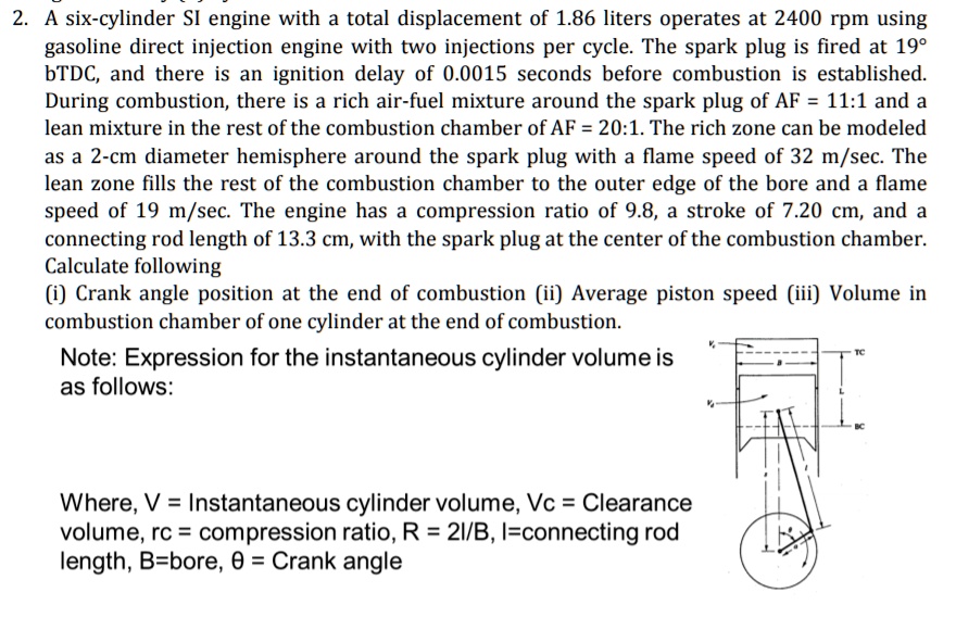 six cylinder sl engine with a total displacement of 186 liters operates ...
