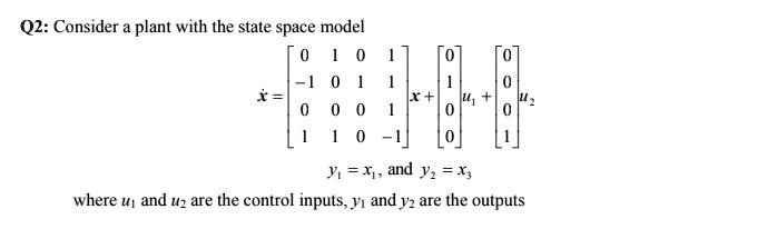 SOLVED: (a) Design an analog servo control system to track a step input with zero steady state ...