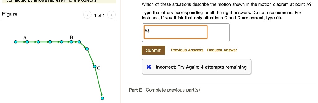 which of these situations describe the motion shown in the motion ...