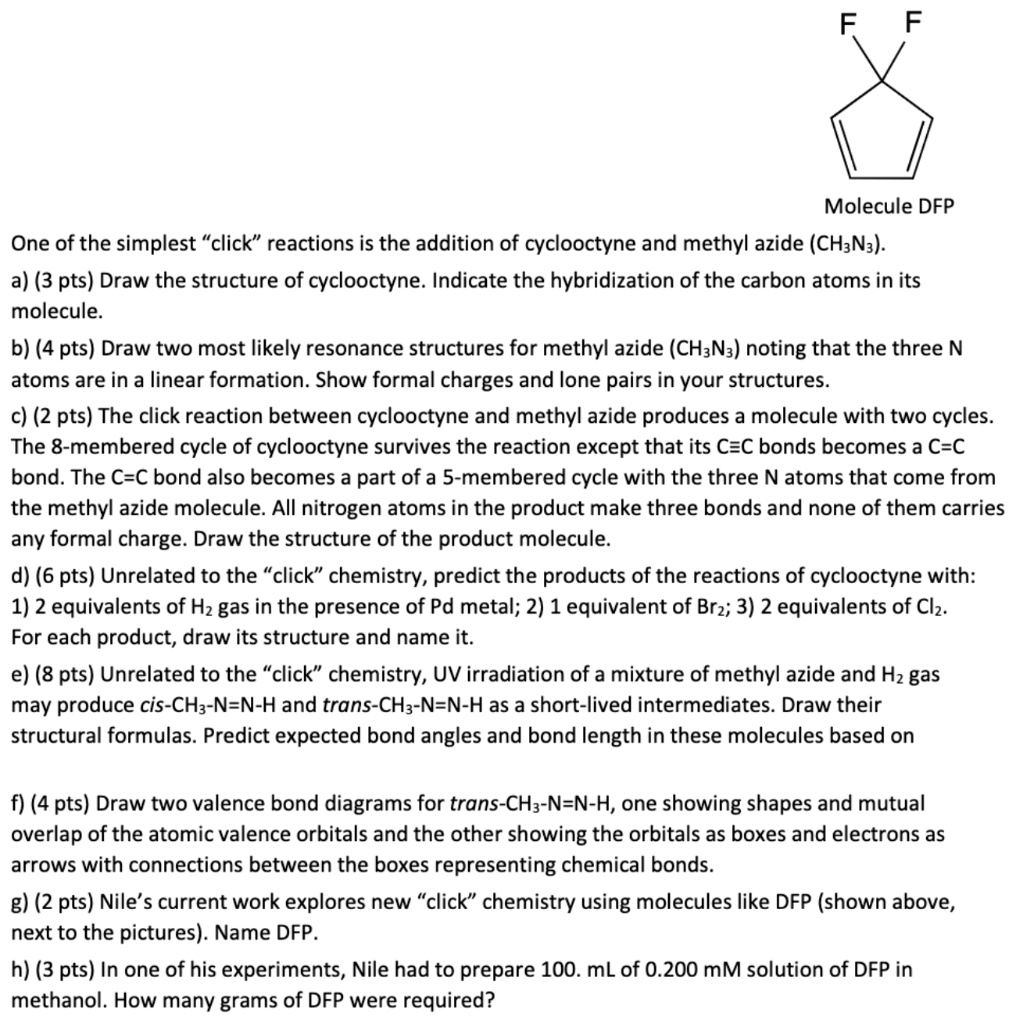f molecule dfp one of the simplest click reactions is the addition of ...