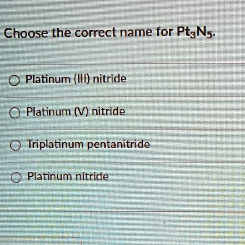 SOLVED: 'PLEASE HELPPP AND THANK YOUUUU Choose the correct name for ...