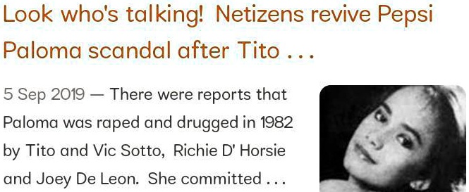 justice for pepsi paloma totoo to google nyo look whos talkingl ...