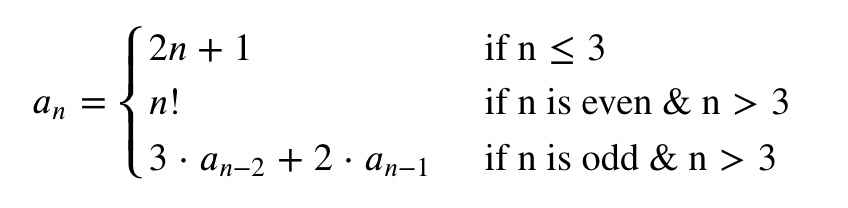 Solved Write A Recursive Python Function That Returns The Nth Item In The Sequence Defined
