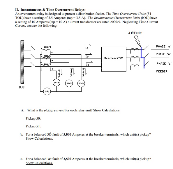 Overcurrent Relay Tap Setting at Rose Holeman blog
