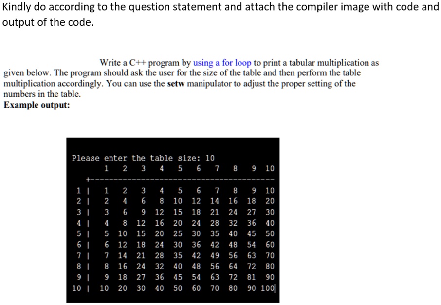 VIDEO solution: Kindly do according to the question statement and attach the compiler image with ...