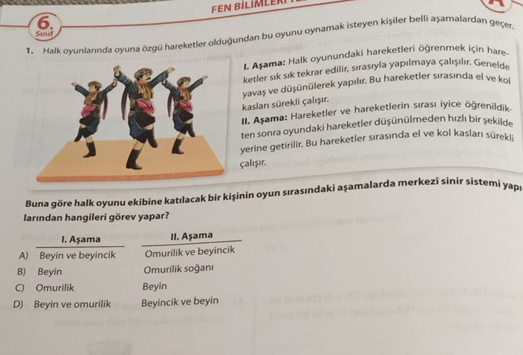 Sinif 1. Halk oyunlar?nda oyuna özgü hareketler oldu?undan bu oyunu oynamak isteyen ki?iler ...