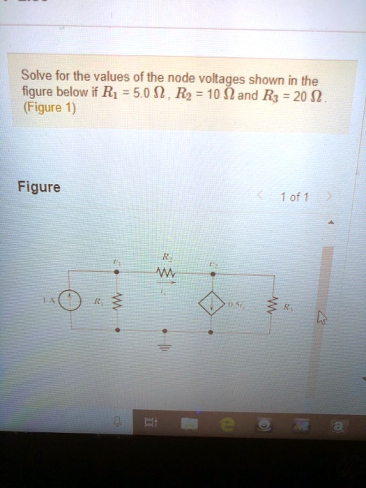 SOLVED: Determine the node voltage v1 and v2. Find the current ix. Solve for the values of the ...