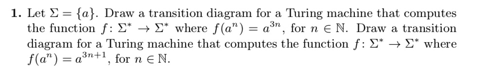 SOLVED: Give a time complexity of : 1. Let E = a. Draw a transition ...