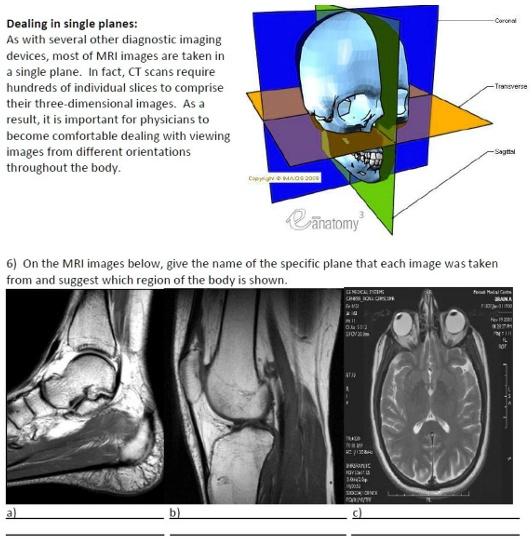 dealing in single planes as with several other diagnostic imaging ...