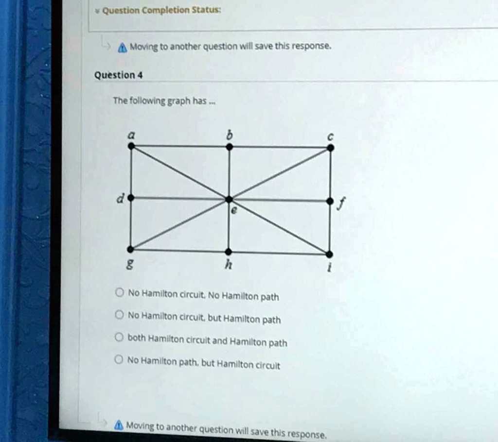 SOLVED: Question Completion Status: Moving to another question will ... SOLVED: Question Completion Status: Moving to another question will ...