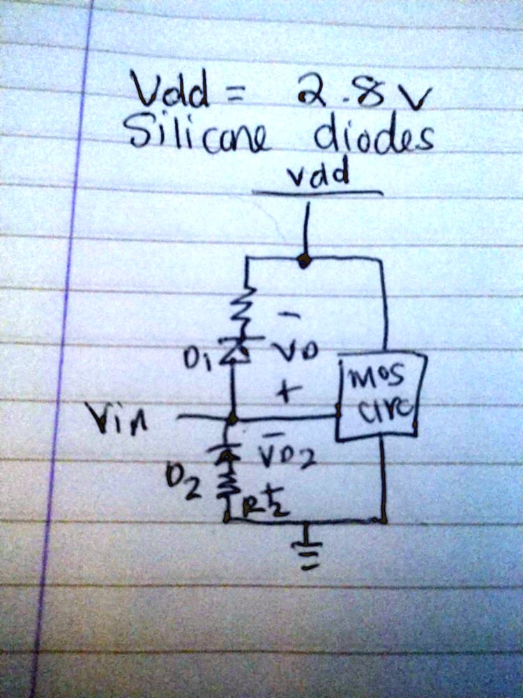 SOLVED: a. Using the constant voltage drop model, what is the minimum ...