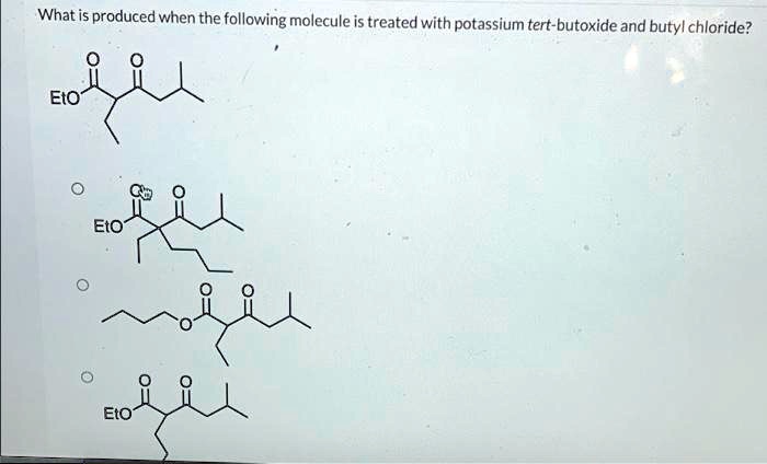 VIDEO solution: What is produced when the following molecule is treated ...