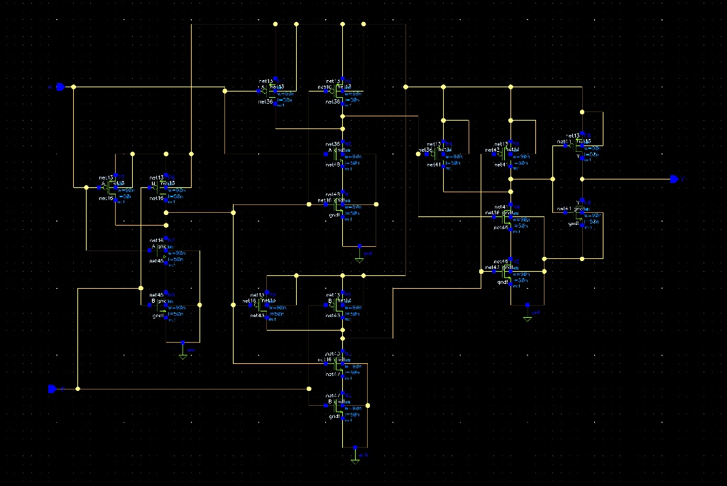 SOLVED: Problem 1 Assignment is to create an XNOR gate using only NAND ...