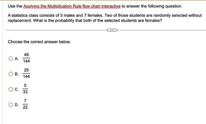 use the applying the multiplication rule flow chart interactiveopens in ...