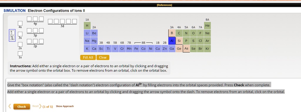 SIMULATION Electron Configurations of Ions II 1A 8A H He 2A 3A 4A 5A 6A ...