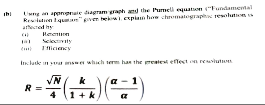 B Using An Appropriate Diagram Graph And The Purnell Equation