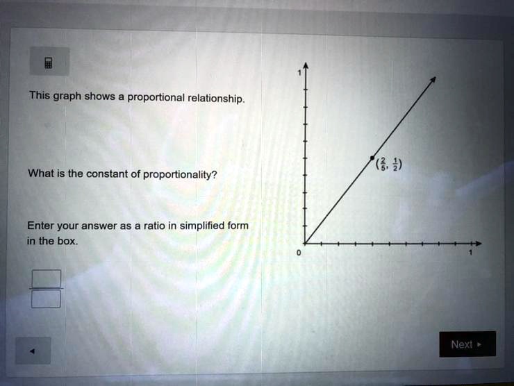 Solved This Graph Shows A Proportional Relationship What Is The Constant Of Proportionality