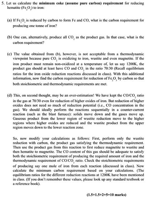 SOLVED: The information is enough. 5. Let us calculate the minimum coke ...