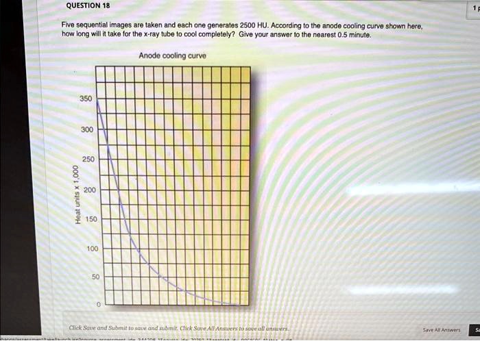 SOLVED: QUESTION 18 Five sequential images are taken and each one ...