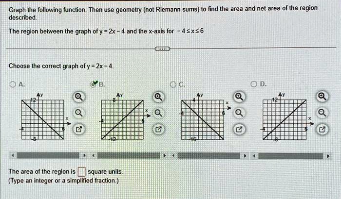 SOLVED: Texts: Graph the following function. Then use geometry (not ...